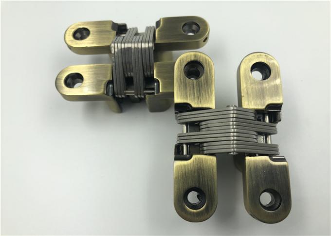 Professional Durable Concealed Cabinet Hinges Antique Brass Finish