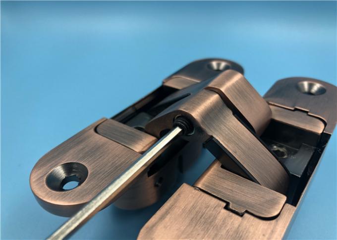 Industrial Hidden Door Hardware Hinge / Heavy Duty Invisible Door Hinges